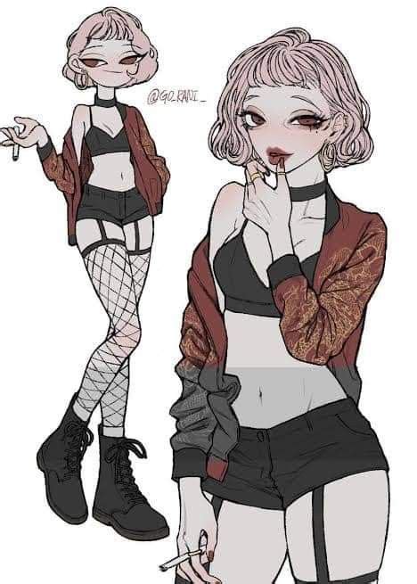 Pin De Cm En Bocetos Bonitos Dibujos Sensuales Personajes Ilustracion