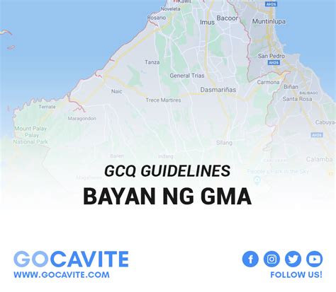 GO Cavite - **GCQ Guidelines ng Bayan ng GMA** Narito ang mga alituntunin base sa pamahalaang ...