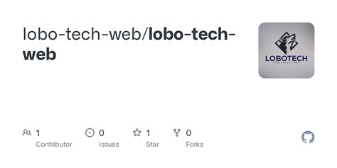 Github Lobo Tech Weblobo Tech Web