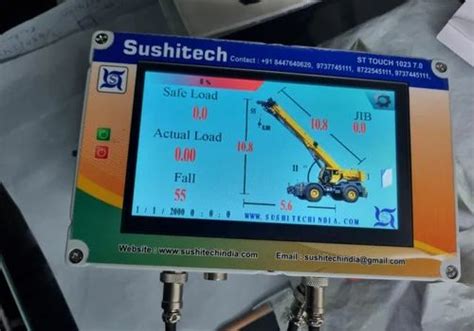 Crane Rail Safe Load Indicator Telescopic Lattice Boom For Laboratory Model Name Number St