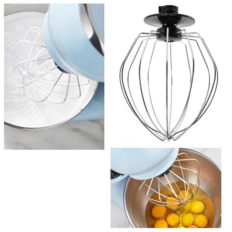 Stainless Steel Balloon Wire Whip Mixer Attachment For Epro Flour Cake