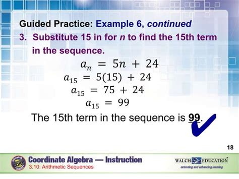 Lesson 3 11 Ppt Arithmetic Sequencespptx