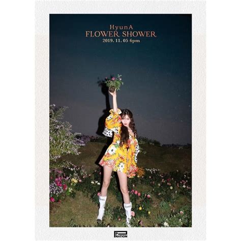 HyunA Reveals More Garden Teaser Images For Flower Shower Allkpop