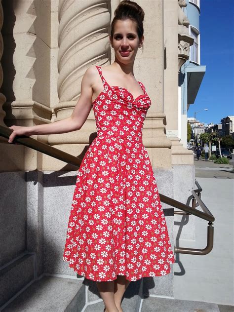 Retro Sewing Romance Writer Butterick 5882 The Gertie Dress
