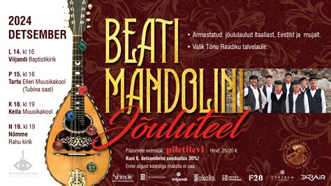 Beati Mandolini Jõuluteel Elleri Muusikakool
