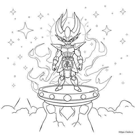 Lord Beerus Para Colorir