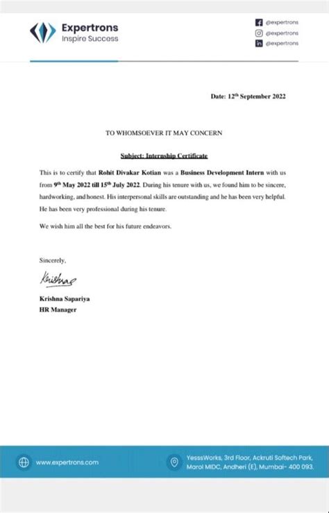 Rohit Kotian Posted On Linkedin