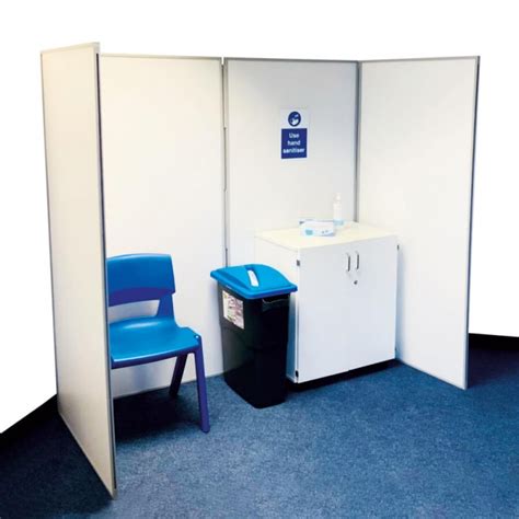 4 Panel Vaccination Pod And Testing Booth Access Displays