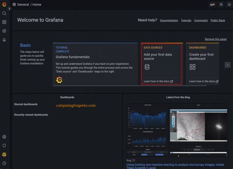 Install Grafana With Prometheus On Rocky Linux Almalinux