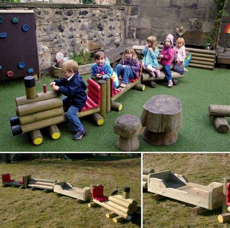 22 Garden Wooden Log Train Planter Ideas You Cannot Miss Sharonsable