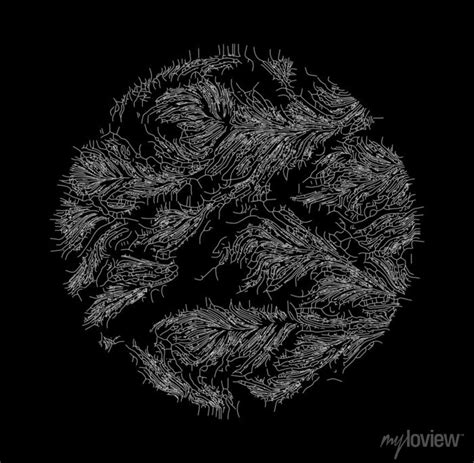 Generative Art With Random Perlin Noise Visualization Conceptual