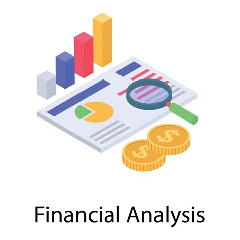 Financial Analysis Report 2904630 Vector Art At Vecteezy
