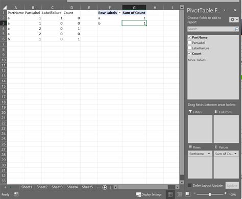Excel Count Distinct Where Other Columns Match And Sum Of Another