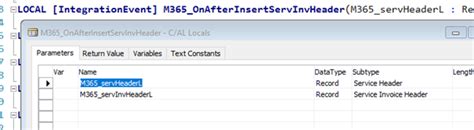 Event Request Codeunit 5988 10 New Events · Issue 3183 · Microsoft