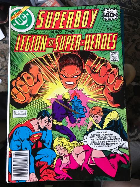 Superboy And The Legion Of Super Heroes 249 1979 Comic Books