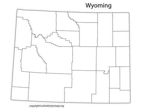 Wyoming County Map With Cities
