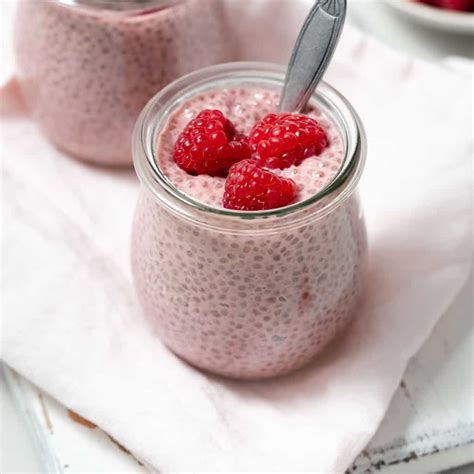 Raspberry Chia Pudding Recipe Healthy Fitness Meals