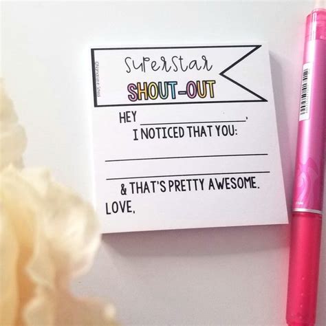 Positive Sticky Notes Sticky Notes Positivity Sticky