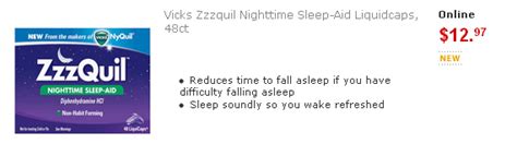 Fitness Gazette Read The Label Benadryl And Zzzquil