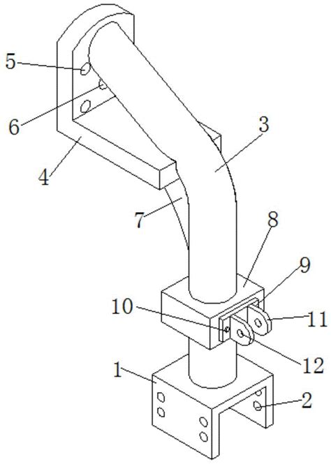一种卡车车身用悬置支架的制作方法