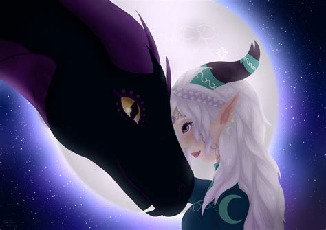 Moonshadow Elf And Parisa By Amyntha Eszti On Deviantart