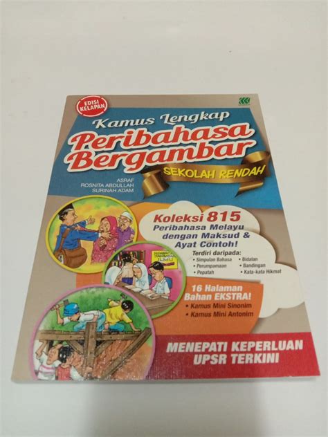 peribahasa bergambar hobbies and toys books and magazines textbooks on carousell