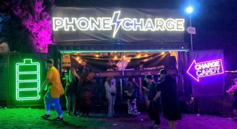 Rockstar Energy Presents Creamfields Charge Candy Mobile Phone Charging