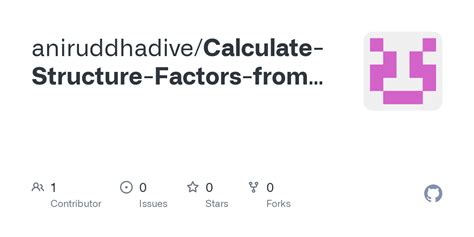 Github Aniruddhadivecalculate Structure Factors From Rdfs