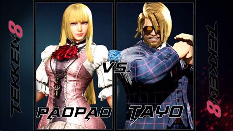 Tekken Sets Paopao Lili Vs Tayo Paul YouTube