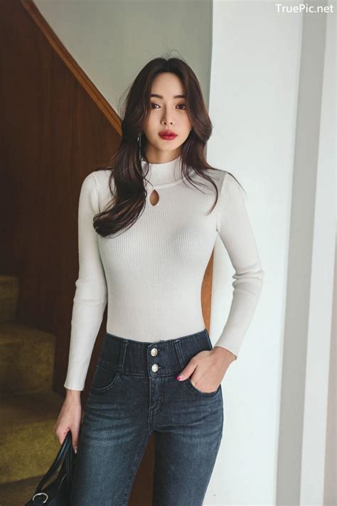 Korean Fashion Model Kim Bo Ram Jeans Set Collection Page 4 Of 4