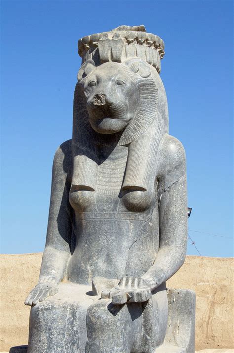 Sekhmet Statue, Temple of Mut Ancient Egyptian Artifacts, Egyptian ...