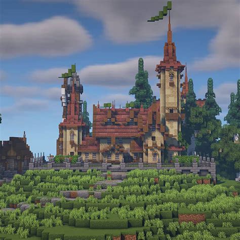 Castle Roof Ideas Minecraft At Paul Nichols Blog