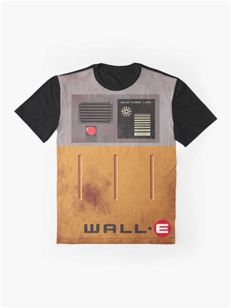 Wall E Front Graphic T Shirt For Sale By Lyndsedoodle Redbubble