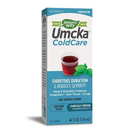 Natures Way Umcka Coldcare Shortens Duration Reduces Severity 4 Fl
