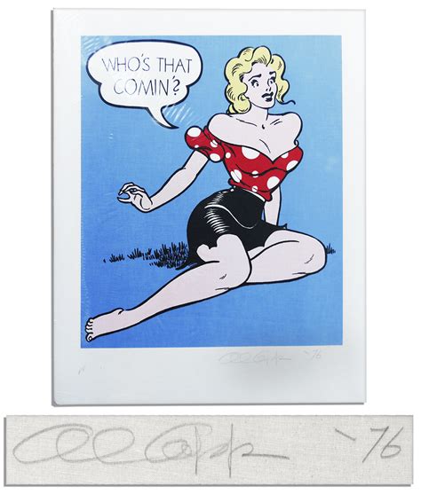 Lot Detail Al Capp Colorful Lil Abner Poster Depicting Daisy