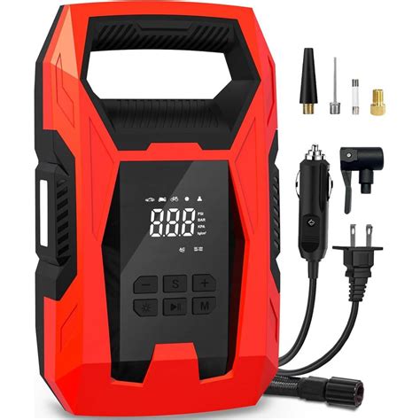 Carsun Cordless Tire Inflator Portable Air Compressor 150 Psi Air