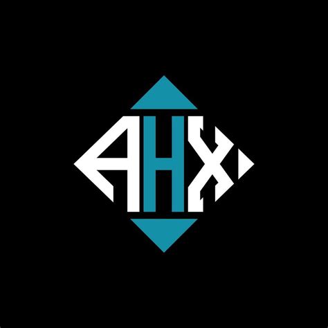 Letter Ahx Square Logo Design Illustration Template Ahx Rectangle Diamond Logo Design 50883019