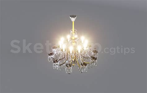 12102 Free Sketchup Ceiling Light Model Download