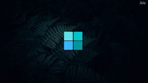 Windows Logo Lockscreen And Background
