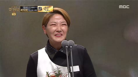 다음연예 연기대상 정보석 서이숙 황금연기상 월화극 부문 수상 2017 Mbc 연기대상