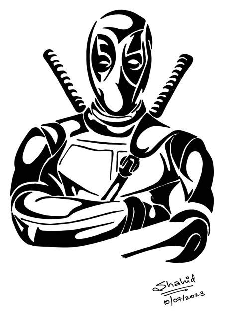 Pin By ภาคภูมิ สุมังคะละ On การ์ตูน Marvel Superhero Svg Deadpool