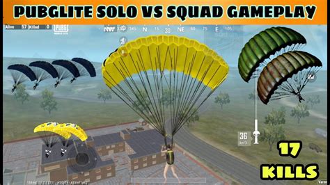 17 Kill Solo Vs Squad Pubg Lite Gameplay ।। Pubg Mobile Lite Gameplay