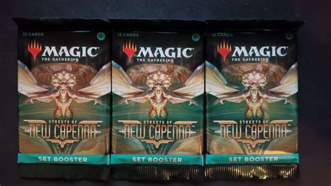 9x MTG Streets Of New Capenna Set Booster Magic The Gathering