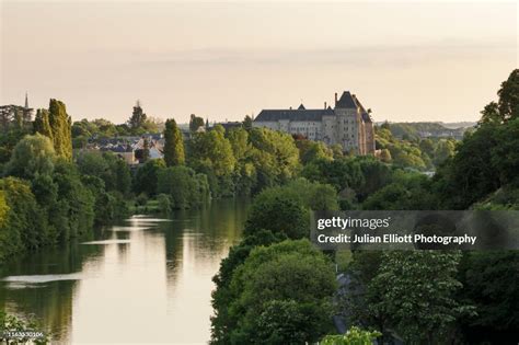 The Abbaye Saintpierre De Solesmes In Mayenne France High Res Stock