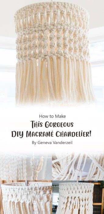 Pretty Macrame Lamp Shade Free Ideas Carolinamontoni Com
