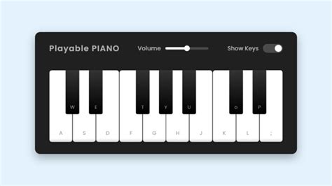 Build A Playable PIANO In HTML CSS JavaScript