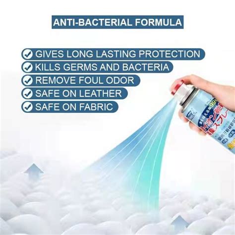 SILVER ION SHOE DEODORANT SPRAY ANTI BACTERIA FORMULA Shopee Philippines