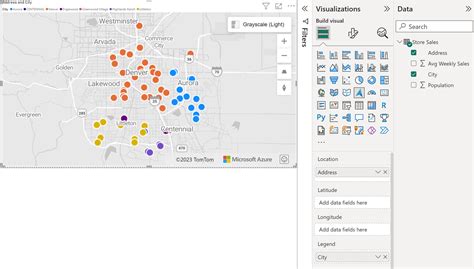 Add A Bubble Layer To An Azure Maps Power Bi Visual Microsoft Azure