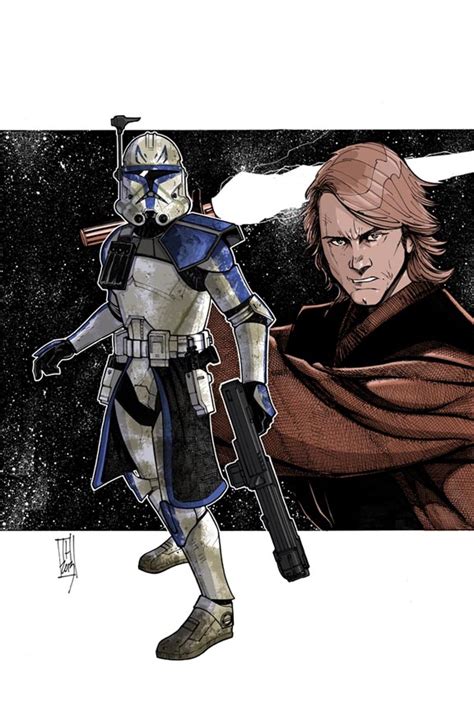 Commanders And Generals Rex And Anakin Colors By Hodges Art On DeviantArt