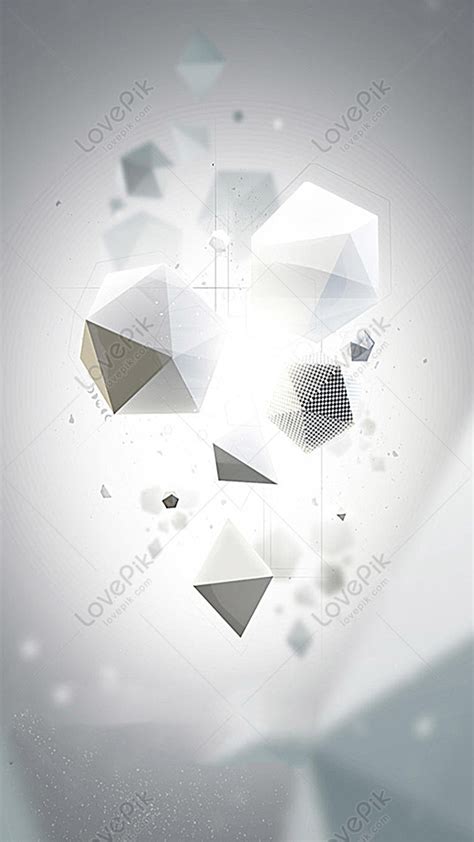 Geometric Gradient Tech Background Download Free Poster Background Image On Lovepik 605819579